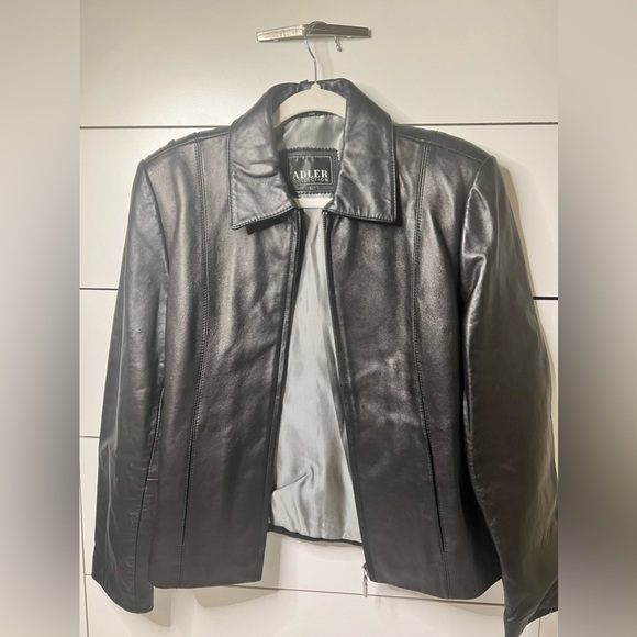 Adler | Jackets & Coats | Adler Genuine Leather Jacket | Poshmark